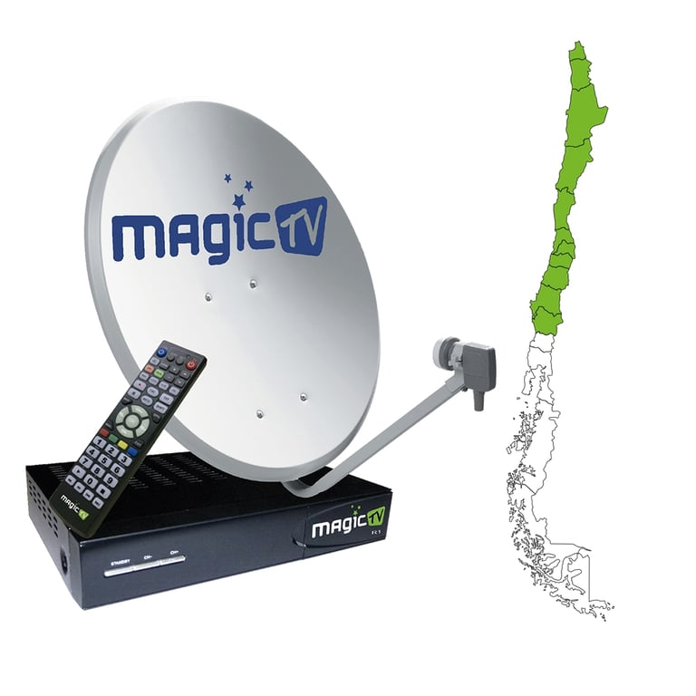 MAGIC TV Kit Satelital Magic TV R1-60 con antena 60 cms | falabella.com