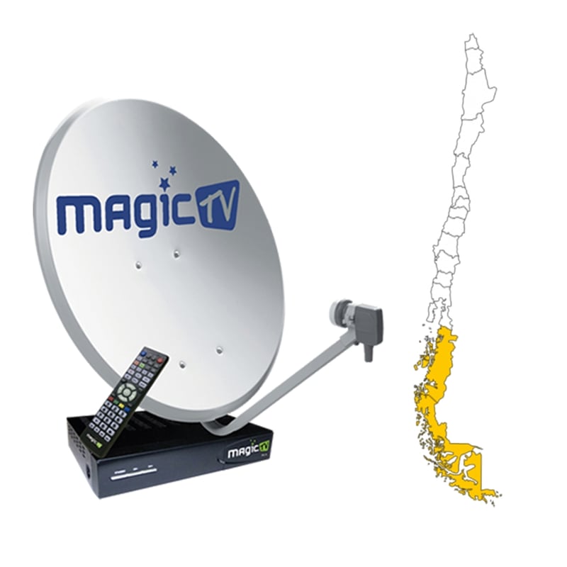 MAGIC TV Kit Satelital HD Magic TV R2-90 con atena 90 cm | falabella.com