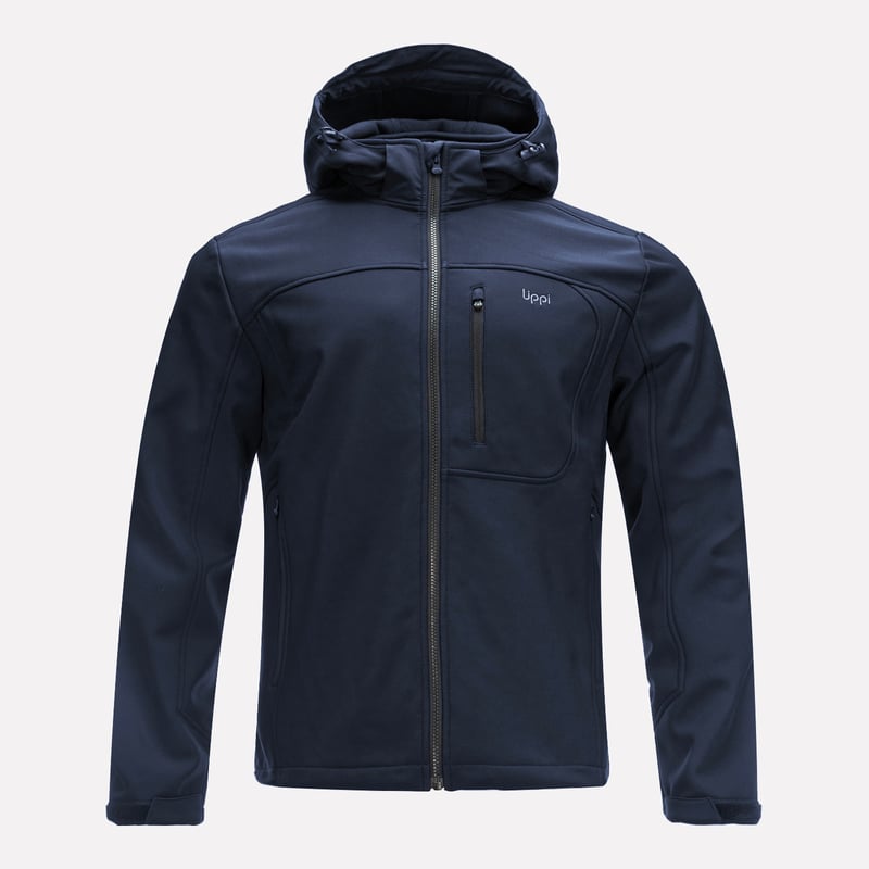 LIPPI Chaqueta Hombre Macaya Softshell Hoody Jacket Azul Marino Lippi ...