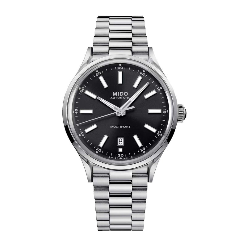 MIDO Reloj Mido Multifort Powerwind Acero Negro | falabella.com