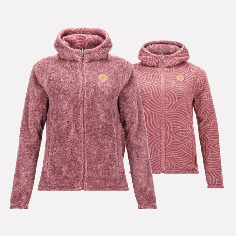 HAKA HONU Chaqueta Mujer Bi-polar Palo Rosa Haka Honu | falabella.com