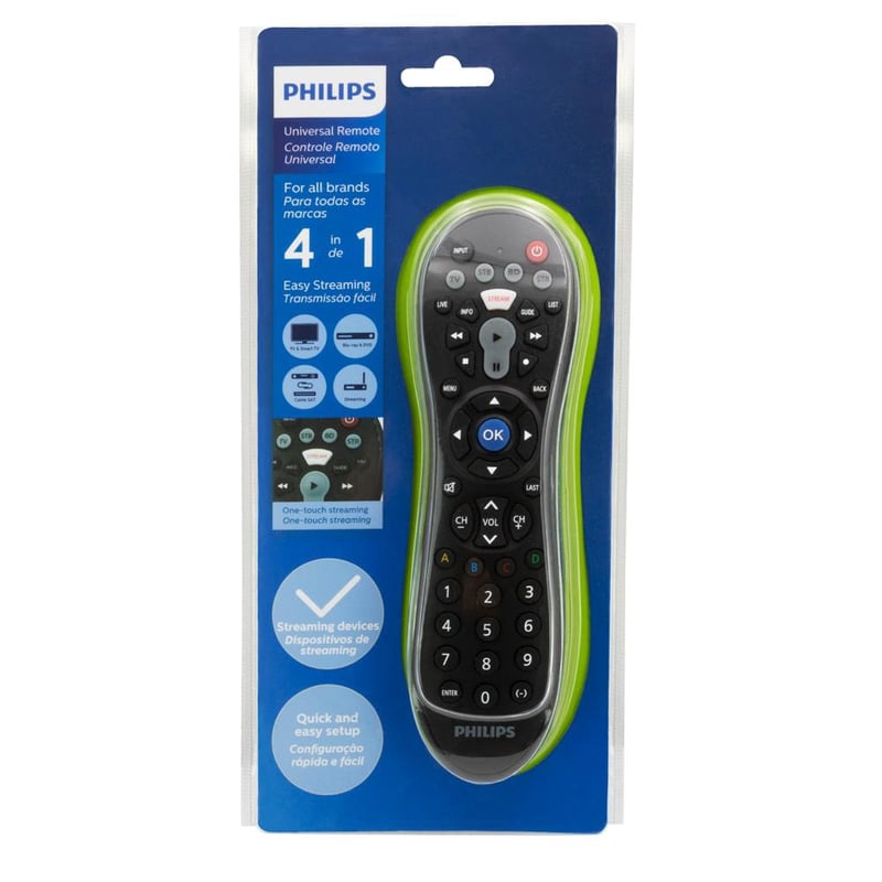 PHILIPS CONTROL REMOTO UNIVERSAL PHILIPS 4 FUNCIONES | falabella.com