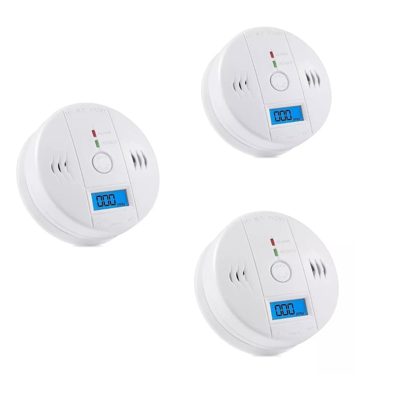 3pcs Alarma Detector De Gas Y Humo Monoxido De Carbono | Sodimac ...