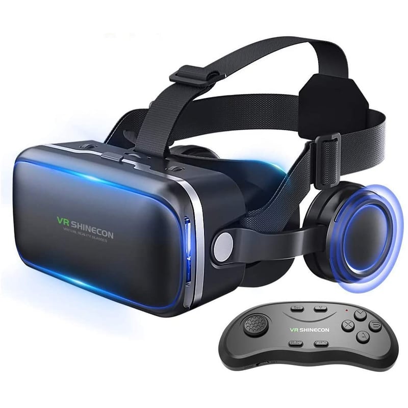 GENERICO Lentes Vr Realidad Virtual 3D Universal Control Remoto Gamer ...