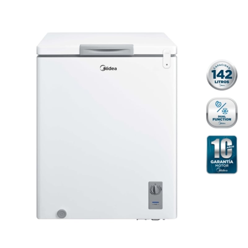 MIDEA Freezer Horizontal Frio Directo 142 lts MIDEA | falabella.com
