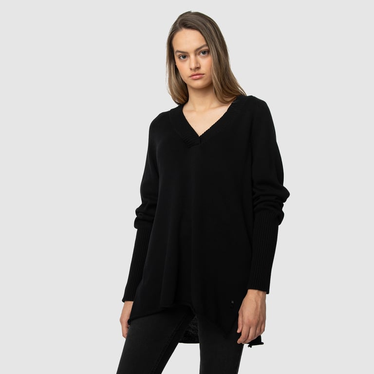 BUBBA Women Sweater Noire Black Bubba | falabella.com