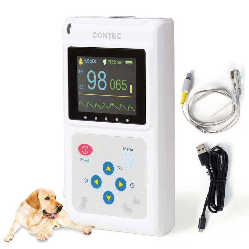 CONTEC Oximetro de pulso Veterinario CMS60-VET | falabella.com