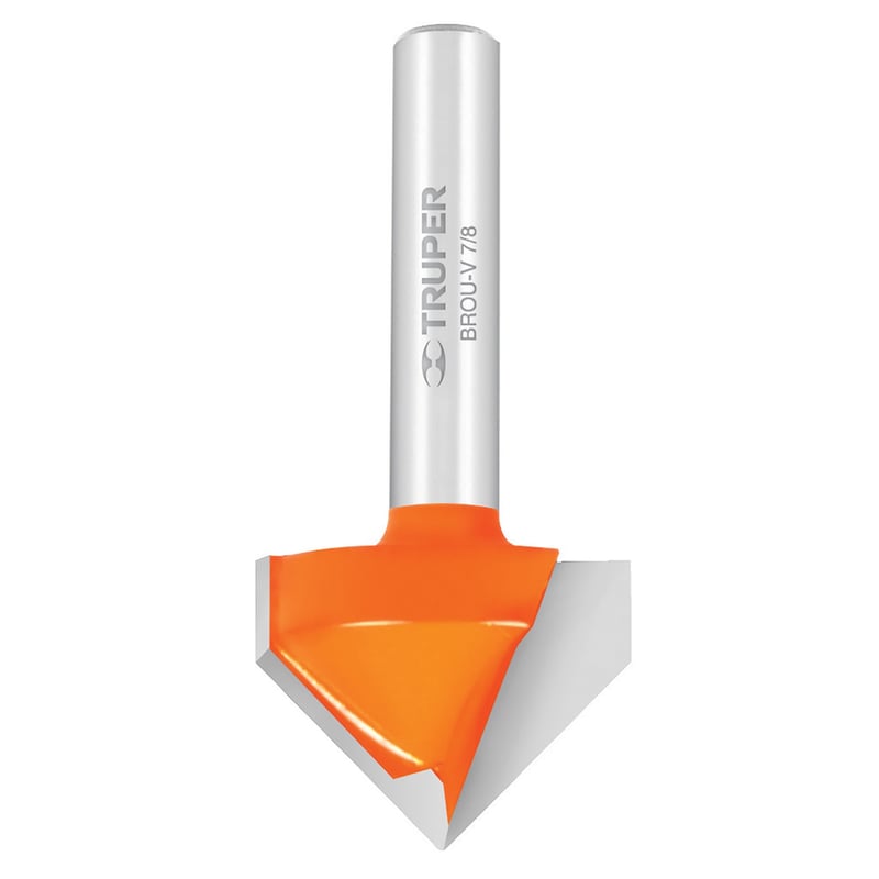 TRUPER Fresa Para Router Corte En V 78 | falabella.com