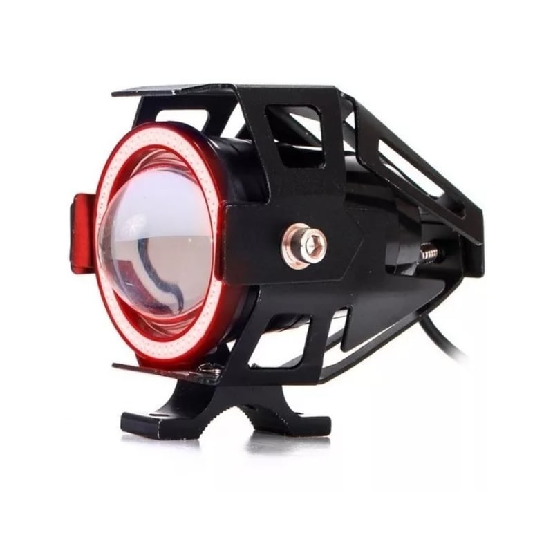 GENERICO Kit Foco Led Ojo De Ángel Moto Parrilla Auto Luz Neblinero ...