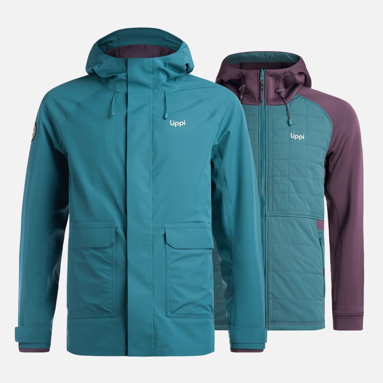 LIPPI Chaqueta Hombre All In Fusion 3 Jacket Verde Bosque Lippi ...