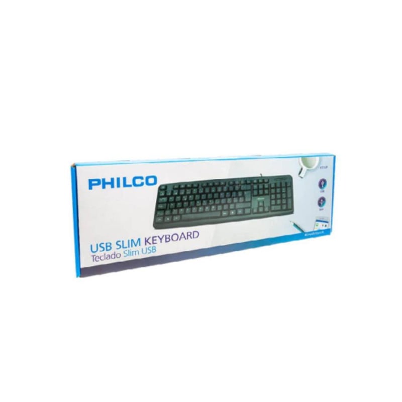 PHILCO Teclado computador Slim USB Keyboard Philco PB-B6 | falabella.com