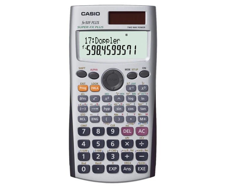 CASIO Calculadora Casio Cientifica Programable Fx-50f Plus | falabella.com