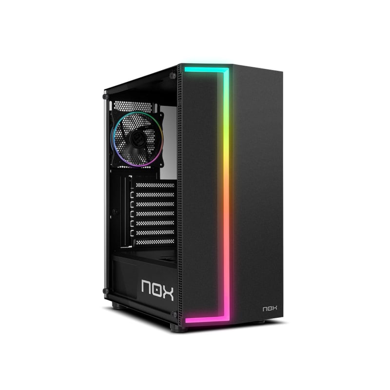 NOX Gabinete Gamer Nox Infinity Gamma Argb Mid Tower Black | falabella.com