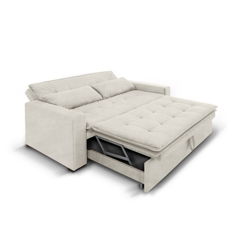 RE DECORA Futón / Sofá Cama Londres 150 cm Arena | falabella.com