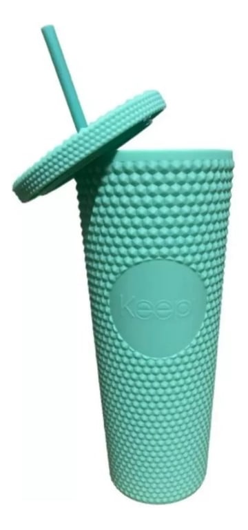 Vaso Tumbler Térmico Bombilla 710 ml Keep Turquesa | Sodimac - Falabella