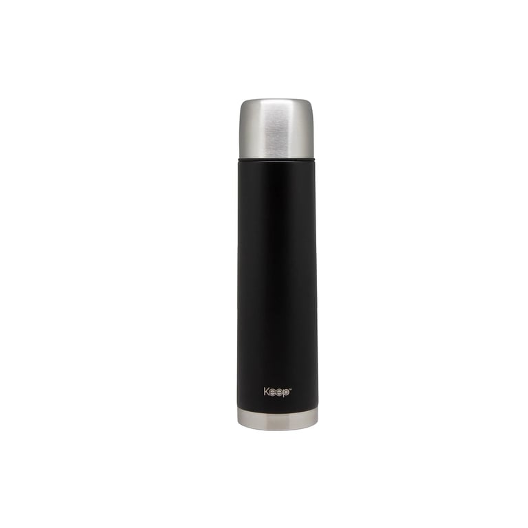 Termo Bala 1 Lt Rubber & Original Negro KEEP | Linio Chile