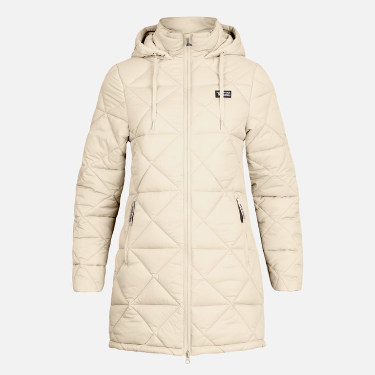 HAKA HONU Chaqueta Mujer Pala Negra Beige Haka Honu | falabella.com