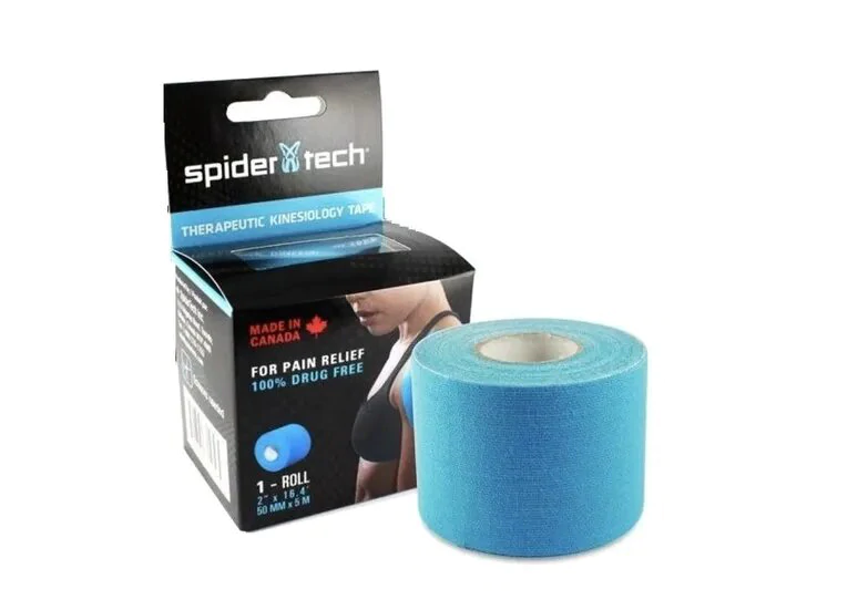 SPIDER TECH Tape Kinesiologico Spidertech Celeste (5 cm x 5 mts) Celeste | falabella.com