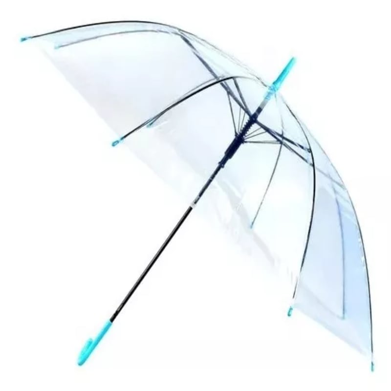 OMAS Paraguas Plegable Colores Transparente Lluvia Invierno | falabella.com