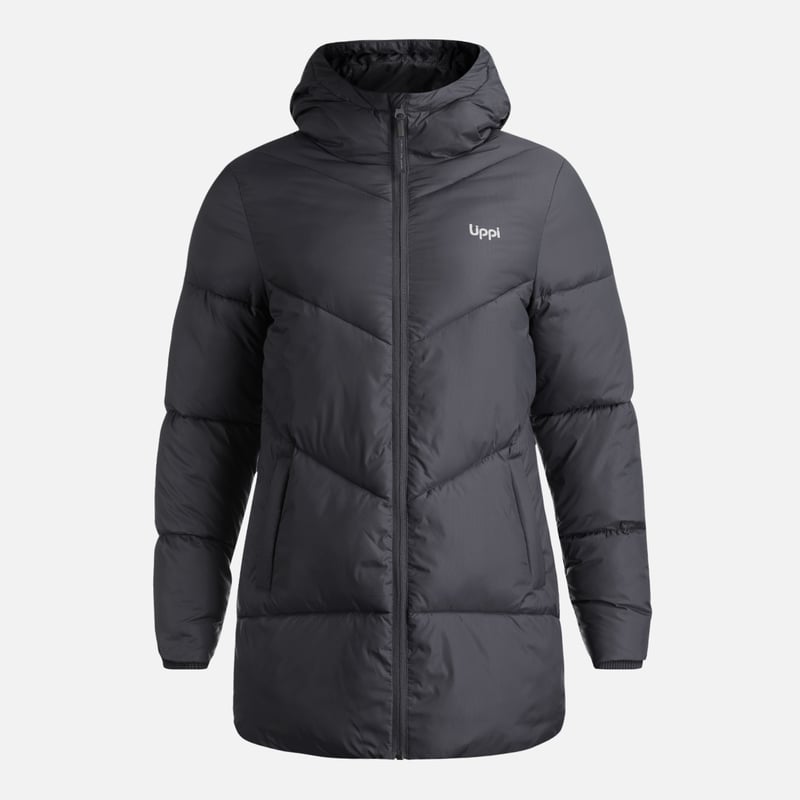 LIPPI Chaqueta Mujer Long Line Steam Pro Hoody Jacket Negro Lippi ...