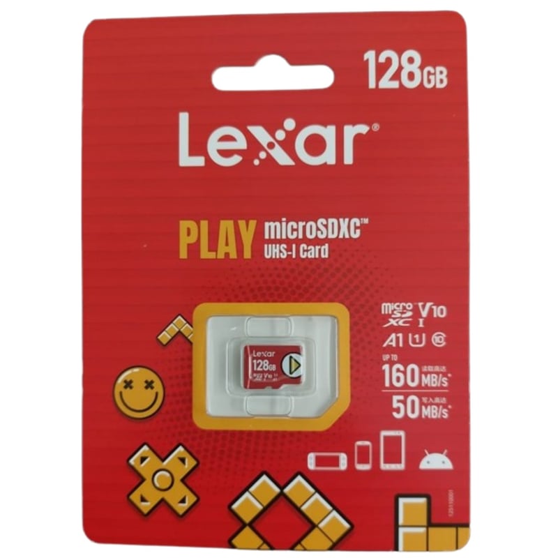LEXAR Tarjeta Micro Sd Lexar 128gb Play - Nintendo Switch 160mbs ...
