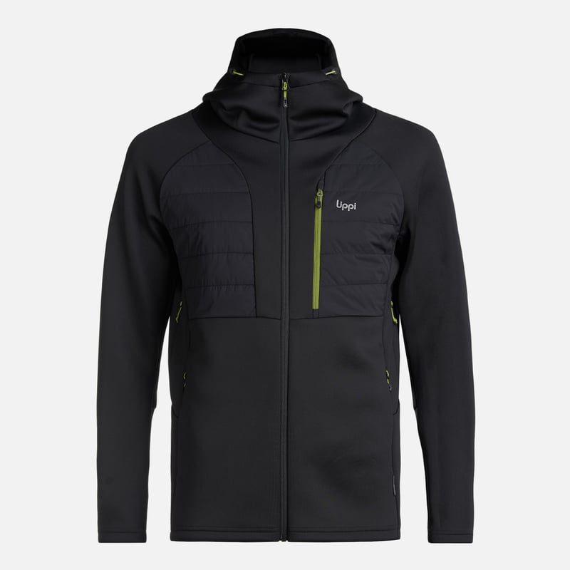 LIPPI Chaqueta Hombre ColdMove WindBreaker SteamPro Hoody Jacket Negro ...