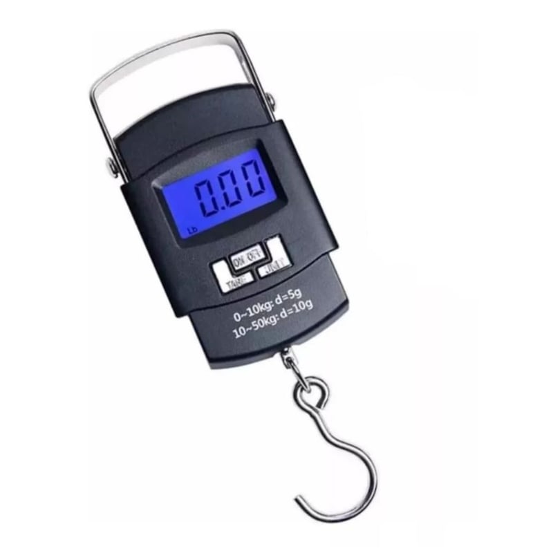 GENERICO Pesa Digital Electrónica Portátil De Mano Bascula 50kg ...