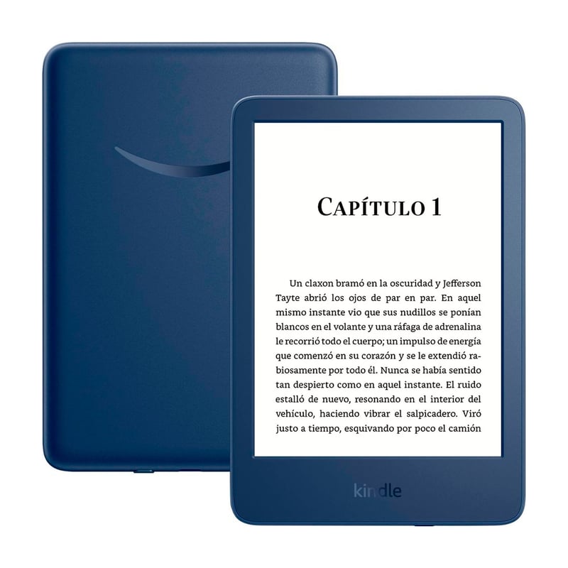 KINDLE E-Reader Amazon Kindle 2022 6" 300 PPI 16GB Azul Mezclilla | falabella.com