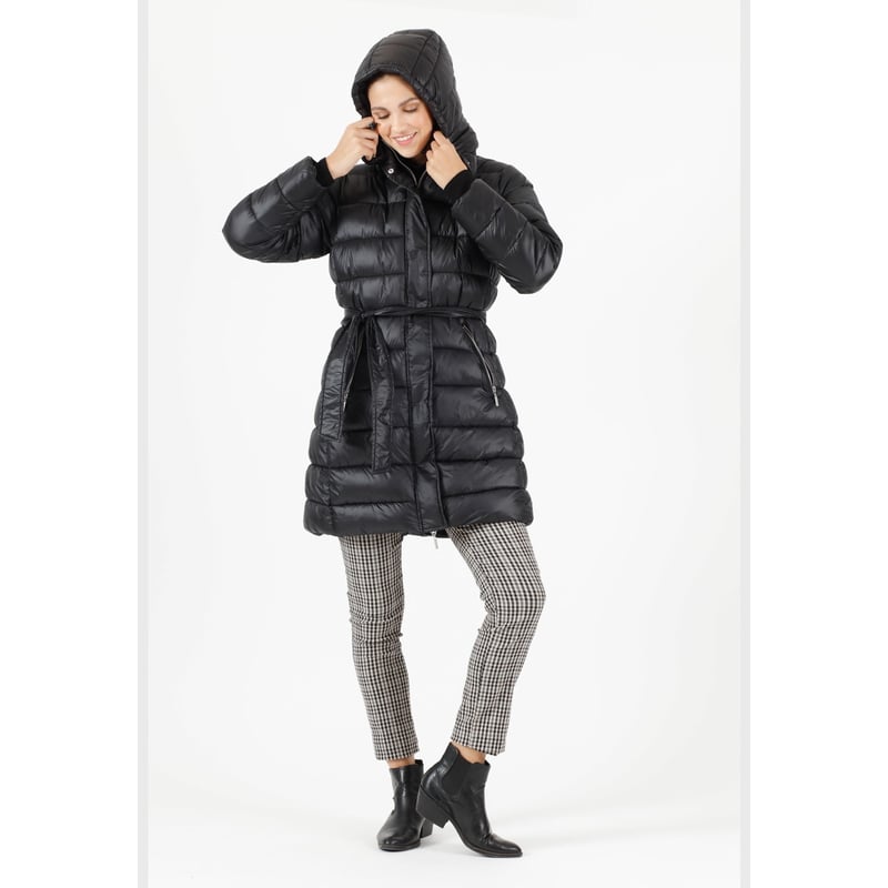 PRIVILEGE Parka negra PRIVILEGE | falabella.com