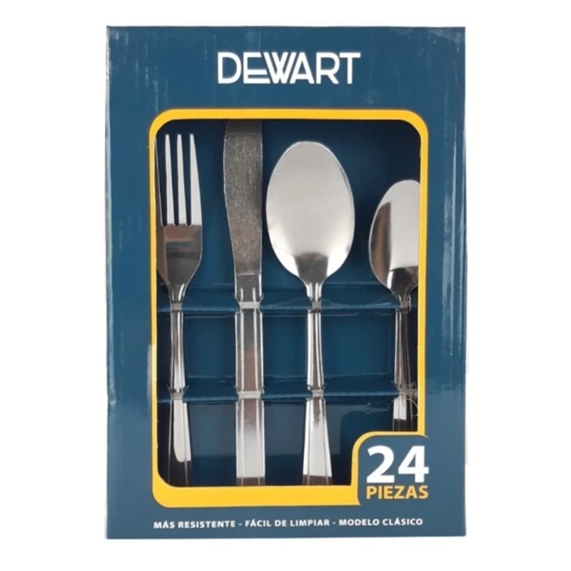KRONS SET DE 24 CUBIERTOS CUBIERTOS -DEWART | falabella.com