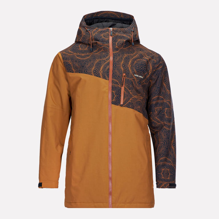 HAKA HONU Chaqueta Hombre Yeti Print Terracota Haka Honu | falabella.com