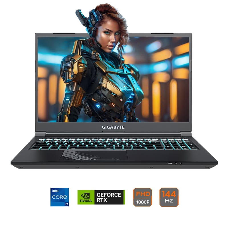 GIGABYTE Notebook Gamer Gigabyte 15 Intel I7-12650H 16GB RAM 512GB SSD ...