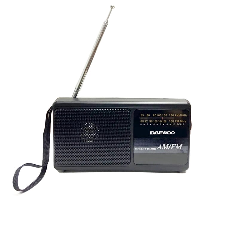 DAEWOO Radio Portátil AmFm Negro DI-NR8068 | falabella.com