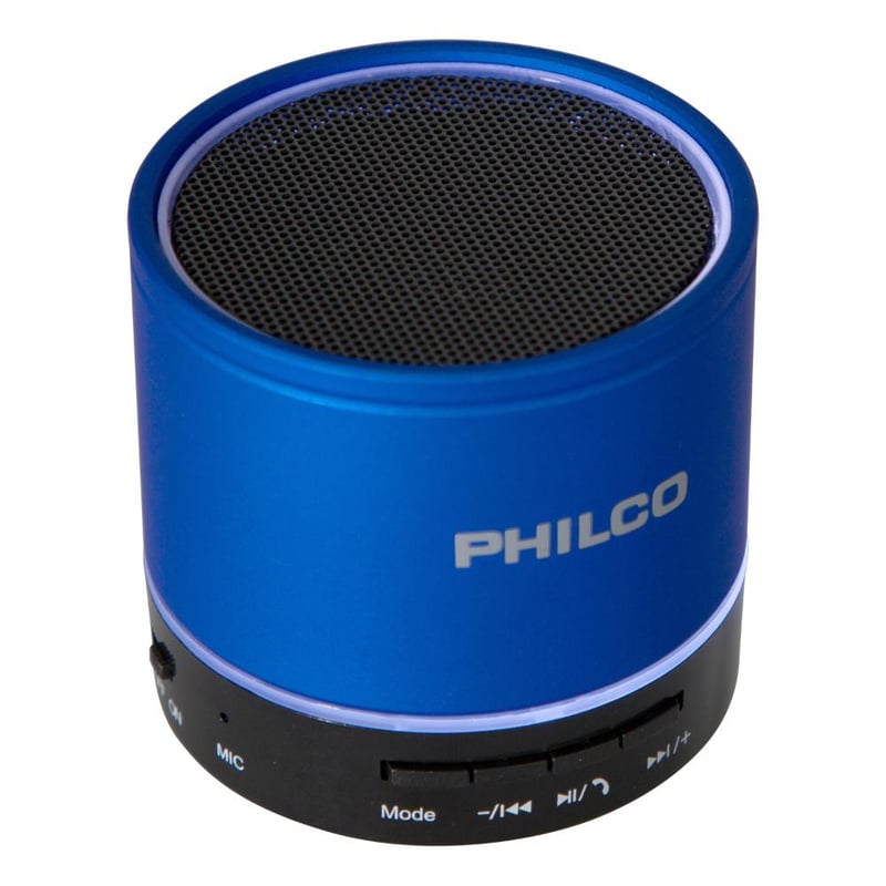 PHILCO PARLANTE PORTATIL BLUETOOTH-USB P295A BLUE - Azul | falabella.com