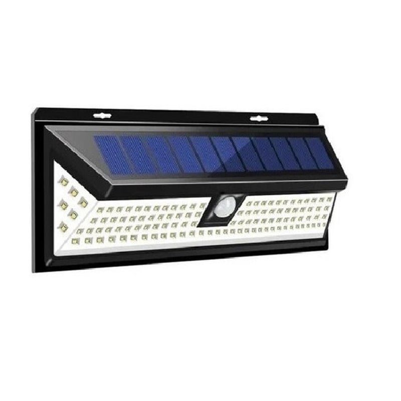 GENERICO Foco Solar 120led Exterior Tenue Sensor Luz Para Pared ...