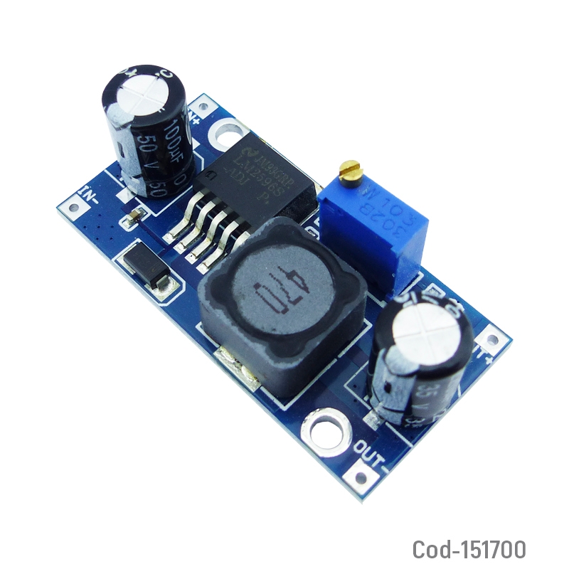 CONVERTIDOR DC-DC STEP DOWN LM2596 REGULABLE ARDUINO X 1 | Sodimac ...