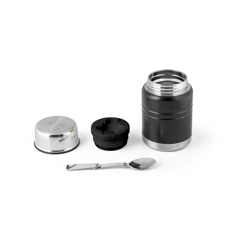 ARTDIY Termo Comida 750Ml King Acero Inox Negro con cuchara | falabella.com