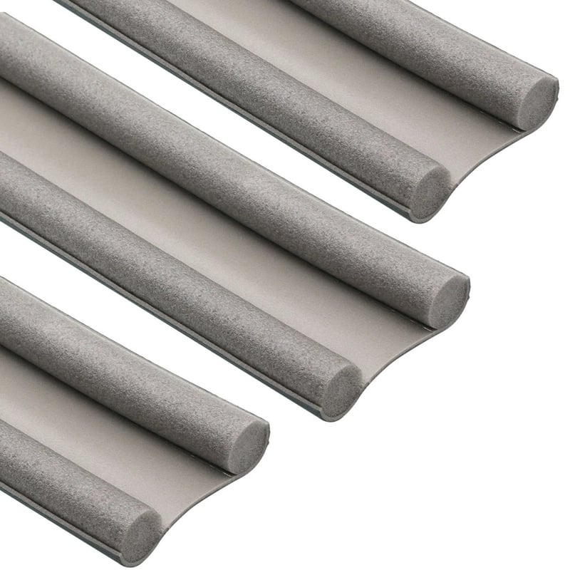 GENERICO Pack 3 Tope Aislante Doble Rollo Polietileno Gris 95 cm ...