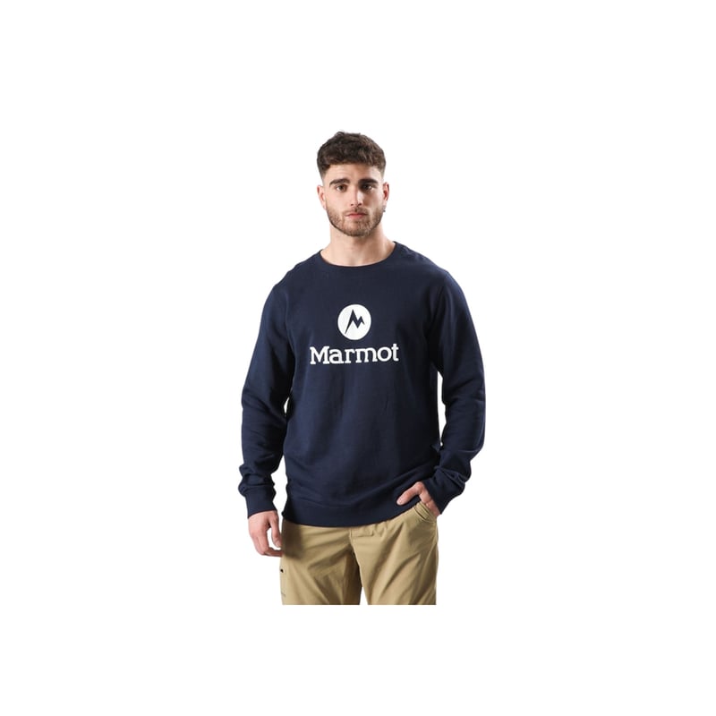 MARMOT Polerón Circle Logo Crew Azul MARMOT | falabella.com