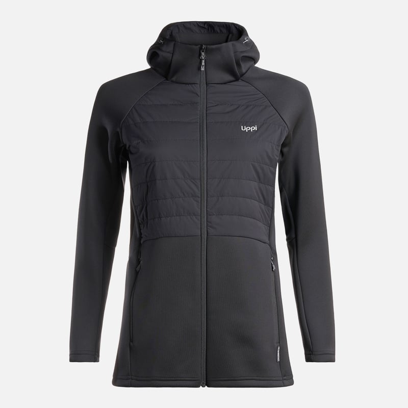 LIPPI Poleron Mujer ColdMove WindBreaker SteamPro Hoody Jacket Negro ...