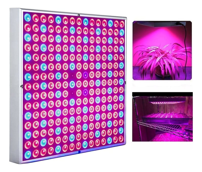 GENERICO Foco Led Panel 45w Indoor Full Spectrum Con Ir Y Uv 225 Led ...