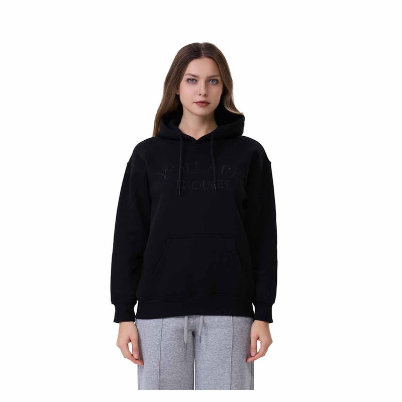FASHION'S PARK Polerón Mujer Estampado Negro Fashion's Park | falabella.com
