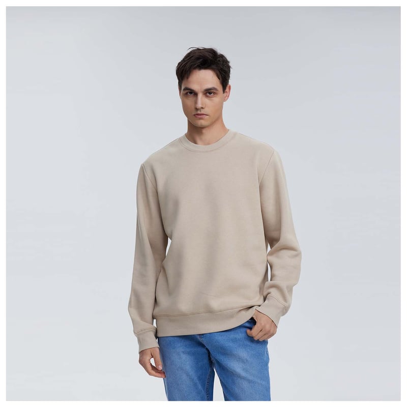 FASHION'S PARK Polerón Hombre Básico Beige Fashion's Park | falabella.com