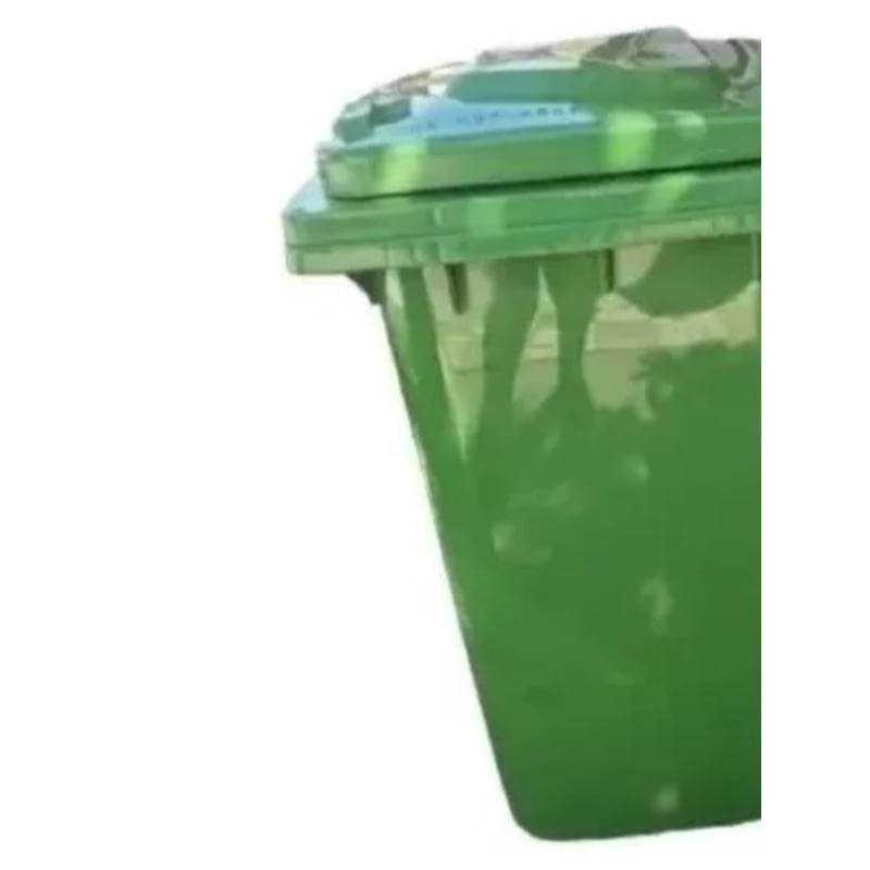 GENERICO Basurero Contenedor Tacho De Basura 240 Litros verde ...