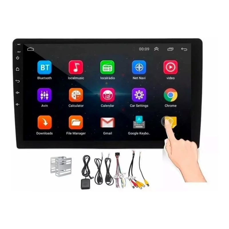 GENERICO Radio Android 8.1 Gps Mirror Link Wifi Usb 2 Din 9 Pulgadas ...