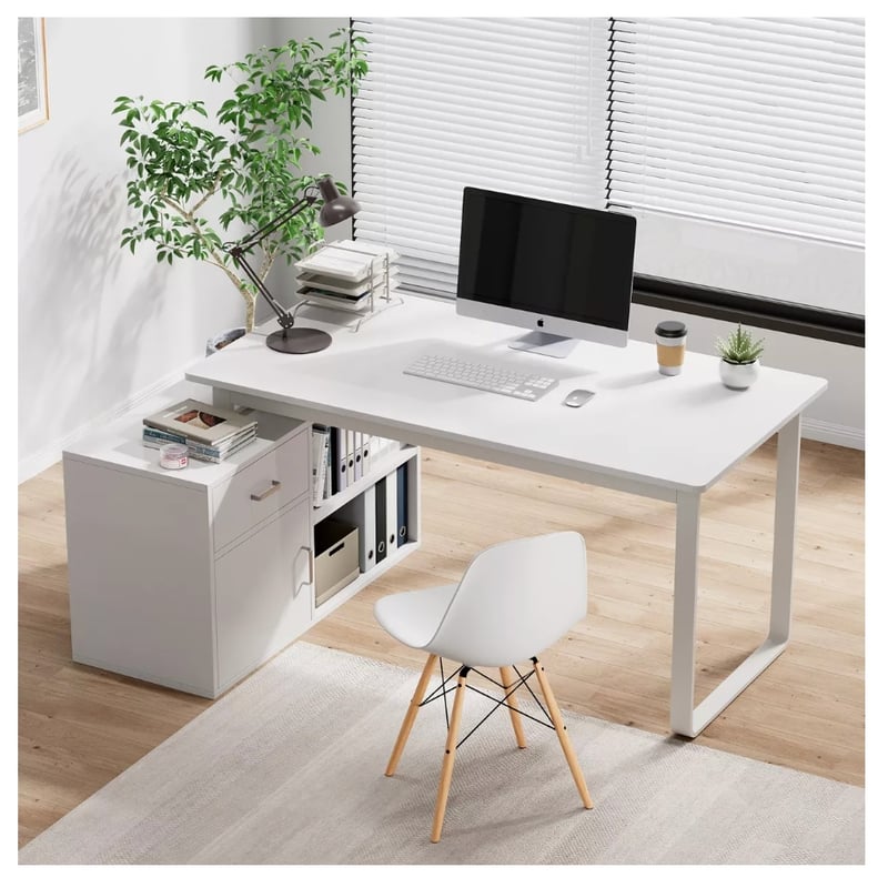 HOMER DESIGN Escritorio Mesa Forma L Esquinero Moderno ...