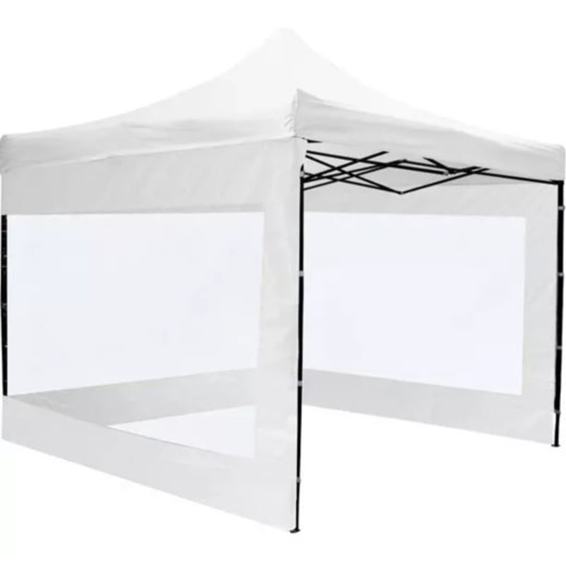 GENERICO Lona Paredes Laterales Para Toldo Plegable 2x2 Blanco ...