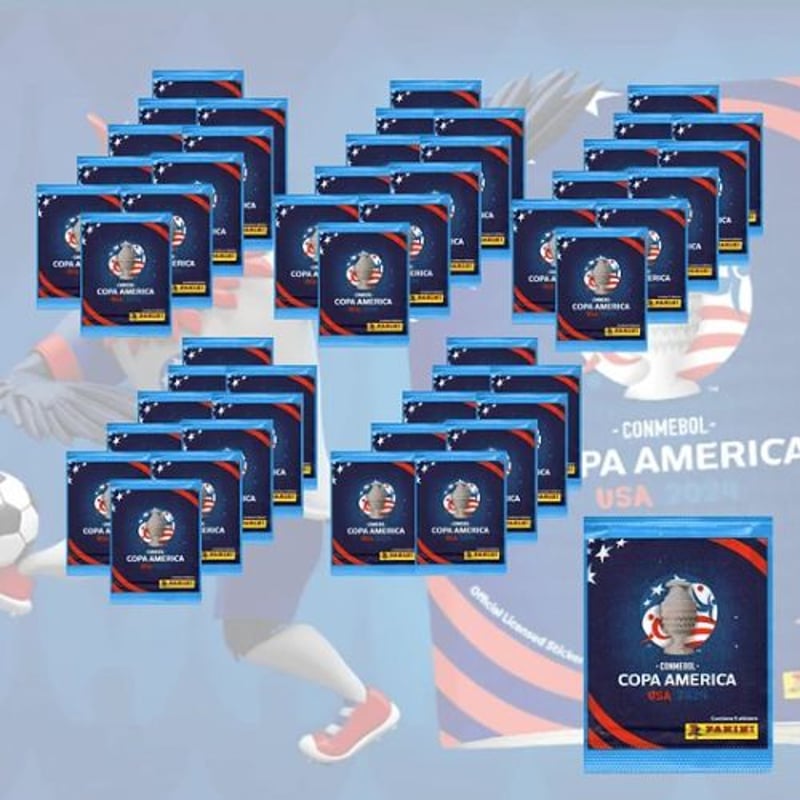PANINI Pack 50 Sobres Album Copa America Usa 2024 | falabella.com