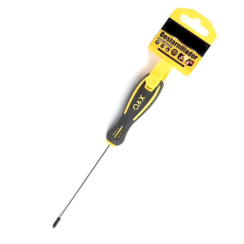 GENERICO Herramienta Destornillador Punta Cruz de 15cm con Iman 8mm ...