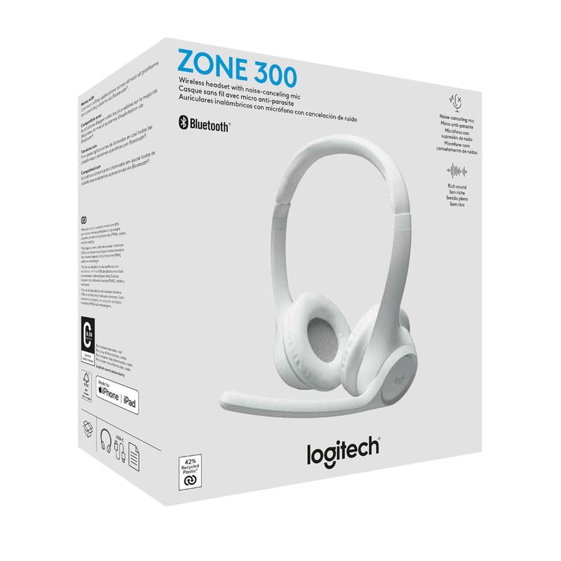 LOGITECH AUDIFONOS LOGITECH ZONE 300 BLACK | falabella.com
